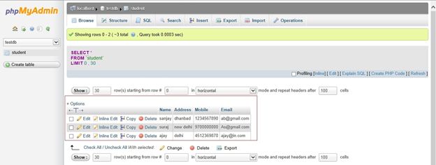 How To Retrieve Data From Mysql Database In C
